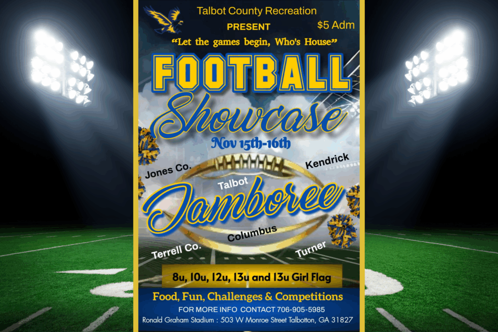 2025 Football Showcase at Ronald Graham Stadium! - Talbot County Parks ...